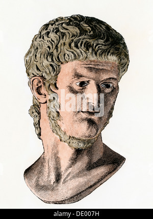 Nero, Roman Emperor Stock Photo - Alamy