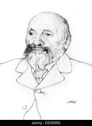 Mily Balakirev, portrait, Russian composer, leader of the 'the Five ...