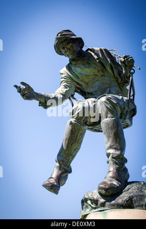 Male open hand gesture on a dark background Stock Photo - Alamy