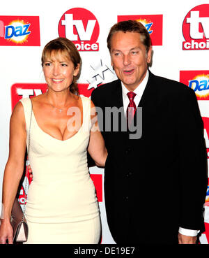 London, UK. Anne-Marie Conley & Brian Conley at The TV Choice Awards ...