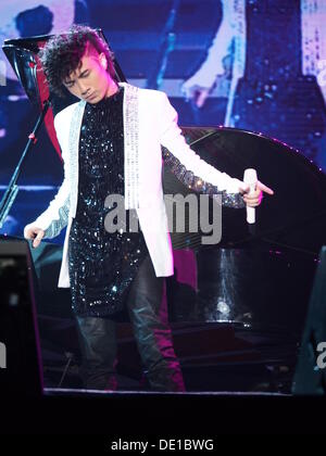 Singer Leo Ku holds concert Amazing World in Guangzhou,China on Monday ...