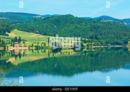 Corbara lake. Lago di Corbara. Tiber Valley. Todi. Umbria. Italy Stock ...