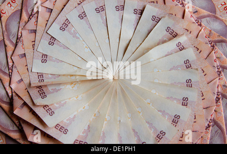 Garland of Indian currency Stock Photo - Alamy