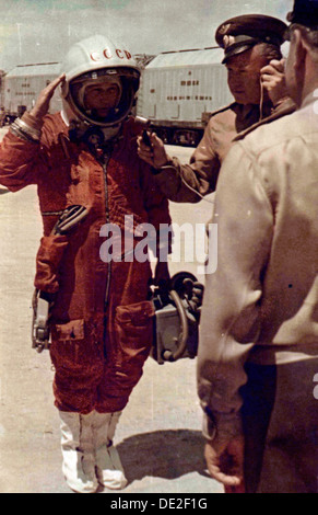 Valentina Tereshkova, Russian cosmonaut, the first woman to fly in ...