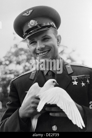 Yuri Gagarin was a Soviet Air Forces pilot and cosmonaut who became the ...