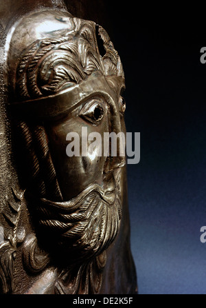 Detail from Gundestrup Cauldron, showing a Celtic bull sacrifice Stock ...