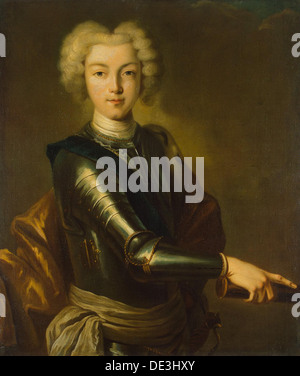 Portrait of the Tsar Peter II of Russia (1715-1730), 1728. Artist ...