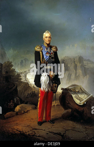 'Portrait of Count Mikhail Vorontsov', (1782-1830), 1821. Artist ...