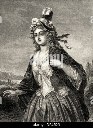 Friedrich Schiller - portrait with the von Lengefeld sisters, 1788 ...