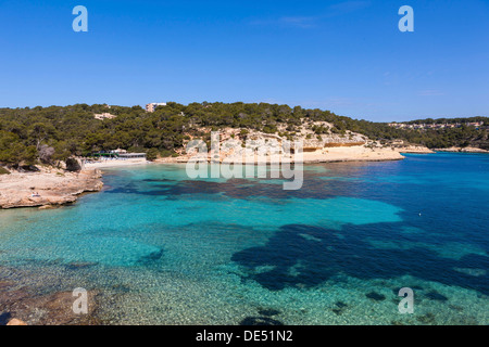 Nudist beach Spain Europe, Portals Vells beach, el Mago beach, South ...