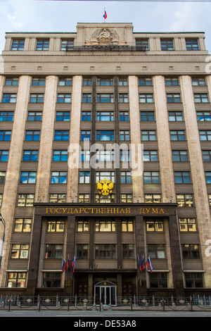 State Duma of Russian Federationon Stock Photo - Alamy