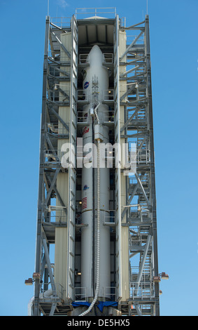 The Minotaur rocket launched from NASA's Wallops Flight Facility ...