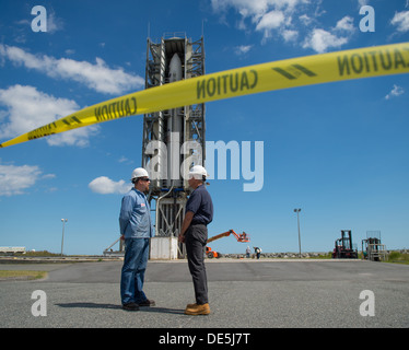 The Minotaur rocket launched from NASA's Wallops Flight Facility ...