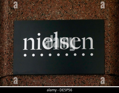 Nielsen company headquarters sign Stock Photo - Alamy