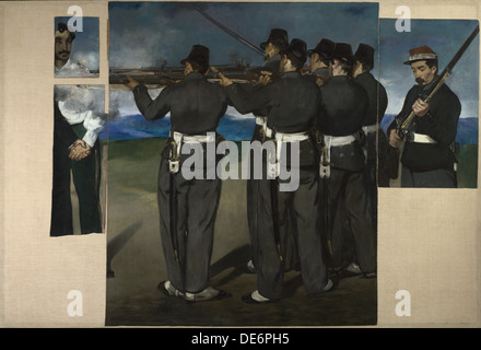 Edouard Manet The Execution of Emperor Maximilian Stock Photo - Alamy