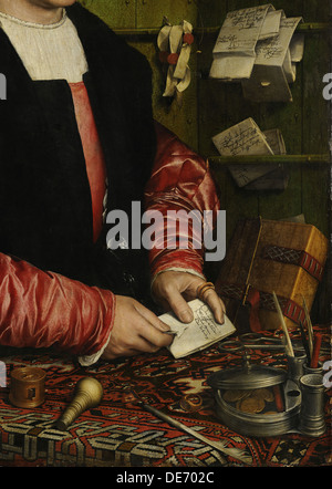 The Merchant Georg Gisze (Detail), 1532. Artist: Holbein, Hans, the ...