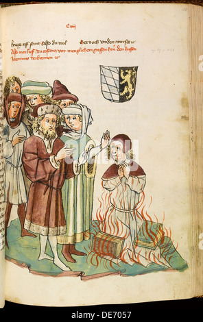 JAN HUS WITH BOOK Stock Photo - Alamy