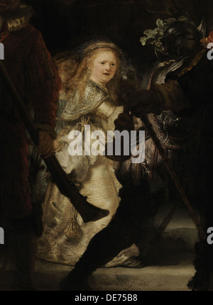 'The Night Watch', 1642. Artist: Rembrandt Harmensz van Rijn Stock ...