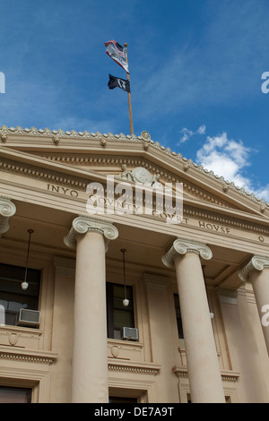 Inyo county courthouse in the city of Independence on route 395 in the ...