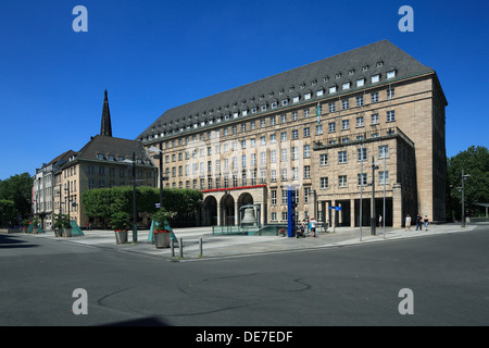 Bochumer Rathaus am Willy-Brandt-Platz, Bochum, Ruhrgebiet, Nordrhein ...