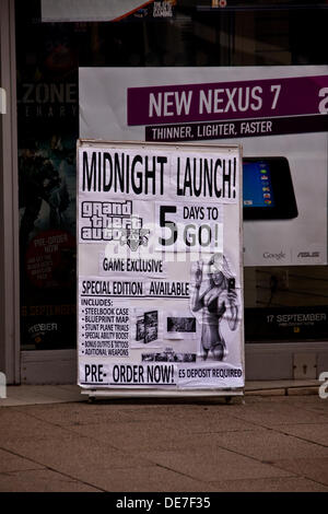 Grand Theft Auto V advertisement on London Underground Stock Photo - Alamy