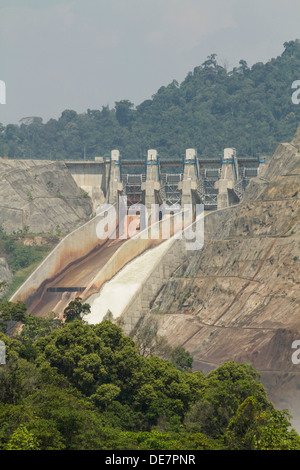 Malaysia, Sarawak, View of Bakun Dam on Balui river Stock Photo - Alamy
