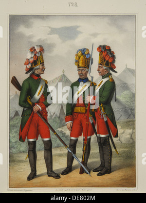 Grenadiers of the Preobrazhensky, Semenovsky and Izmailovsky Regiment ...
