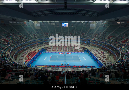 Diamond court at the China National Tennis Center in Beijing during the ...