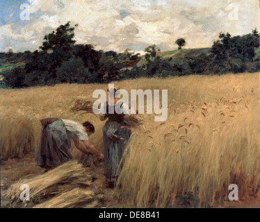 Harvest. Léon Augustin Lhermitte; French, 1844-1925. Date: 1872 ...
