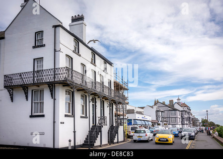 The Seafront at Parkgate, The Wirral, Cheshire, England, UK Stock Photo ...