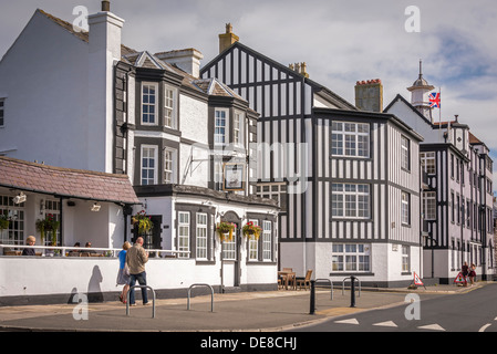 The Seafront at Parkgate, The Wirral, Cheshire, England, UK Stock Photo ...