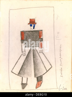 Stage design for the opera Victory over the sun by A. Kruchenykh, 1913 ...