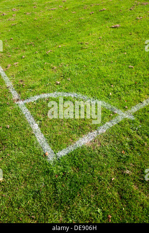 football pitch corner Stock Photo - Alamy