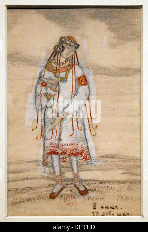 Costume design for the ballet The Rite of Spring (Le Sacre du Printemps ...