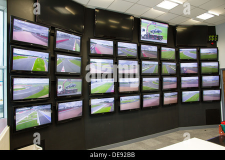 Race Control Room at Silverstone Racing Circuit in Towcester, England ...
