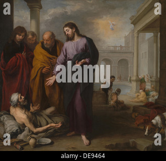 The Miracle at the Pool of Bethesda Stock Photo - Alamy