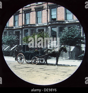 London Hansom Cab Victorian period Stock Photo - Alamy