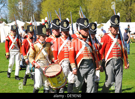 Nottingham, UK - 6 May 2013: War reenactment at Wollaton Park Stock ...