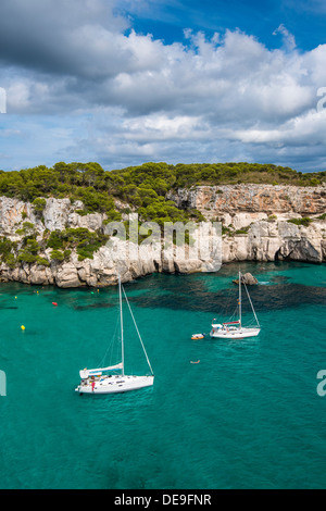 Cala Macarella, Minorca, Balearic Islands, Spain Stock Photo - Alamy