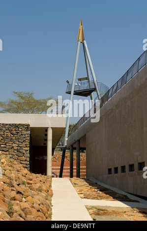 Interpretative centre at Mgungundlovu, capital of Zulu King Dingane ...