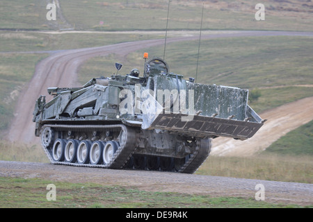 Driver training with the Terrier air-transportable armoured combat ...