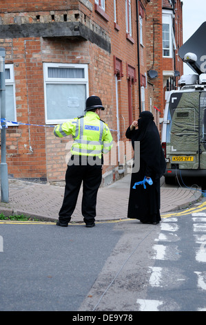 Muslim female police officer wearing her religious headress whilst on ...