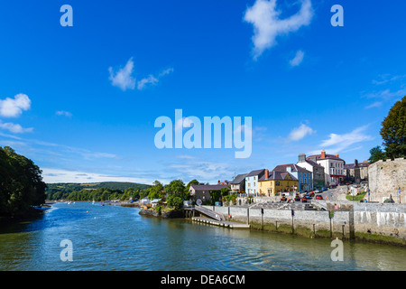 Cardigan town centre, Ceredigion Wales UK Stock Photo - Alamy