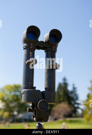 WWII era M65 Battery Command Periscopic binocular Stock Photo - Alamy