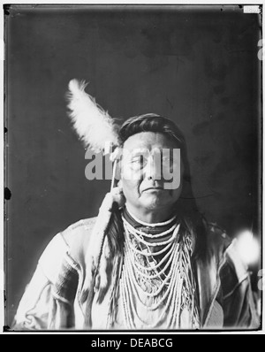 Portrait of Chief Joseph, a prominent leader of the Nez Perce Indians ...