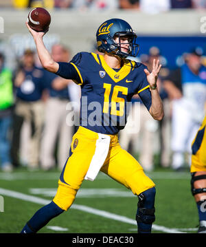 September 14, 2013: California Golden Bears running back Brendan ...