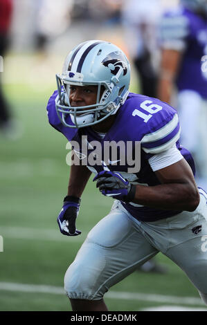 Manhattan, Kansas, USA. 14th Sep, 2013. September14,2013: in action ...