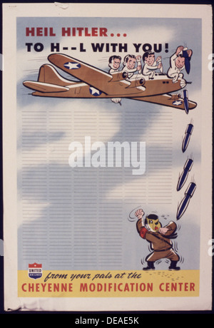 HITLER Nazi Germany Propaganda Image 1930’s Nazi dictator Adolf Hitler ...