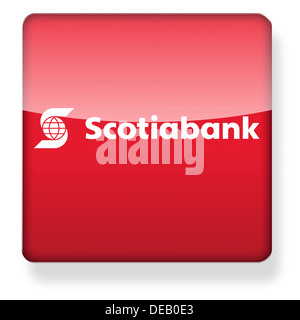 Scotiabank logo as an app icon. Clipping path included Stock Photo - Alamy