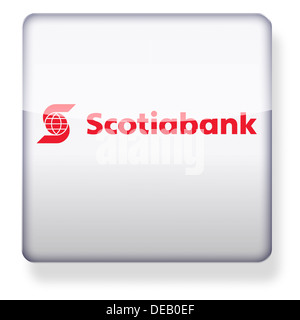 Scotiabank logo as an app icon. Clipping path included Stock Photo - Alamy